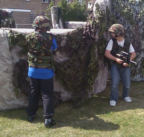 Battlefield South, laser tag games, mobile laser tag, replica guns, red ...